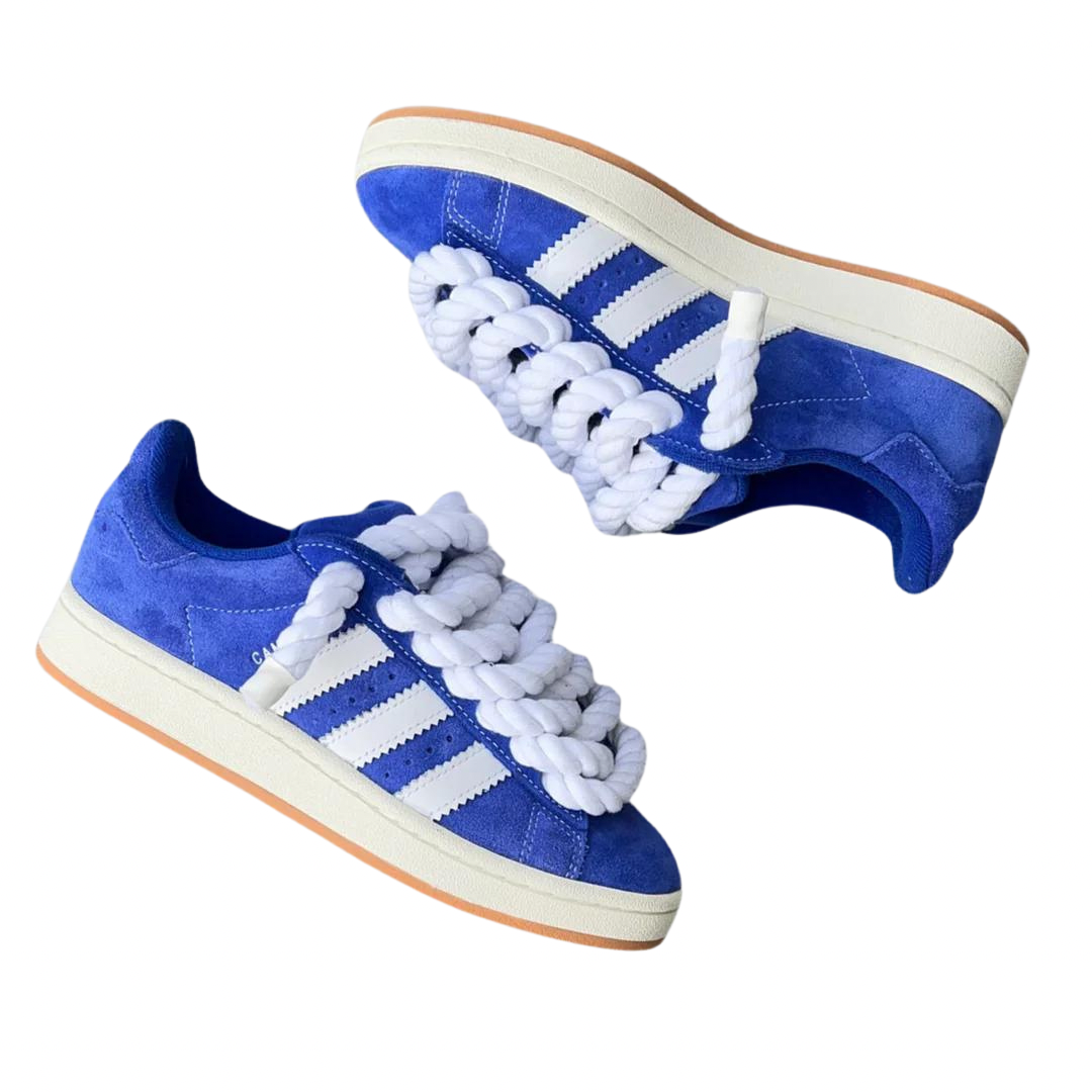 ADIDAS CAMPUS X ROPE LACES - Blue – Our_kulture Shop