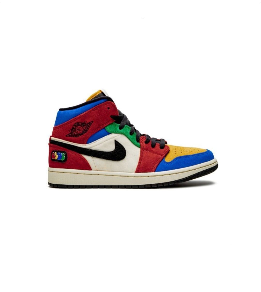 Nike Air Jordan Mid Fearless "Blue the great" – Our_kulture Shop